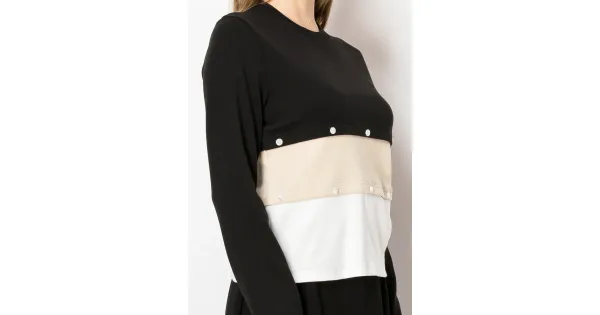 Colorblock Layered Top | Modest Women Clothing - YAL New York